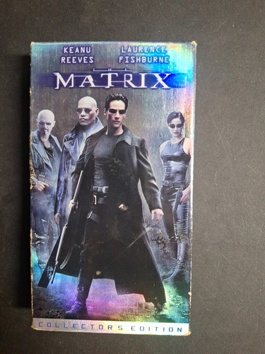 The Matrix VHS Tape. Keanu Reeves Laurence Fishburne | eBay