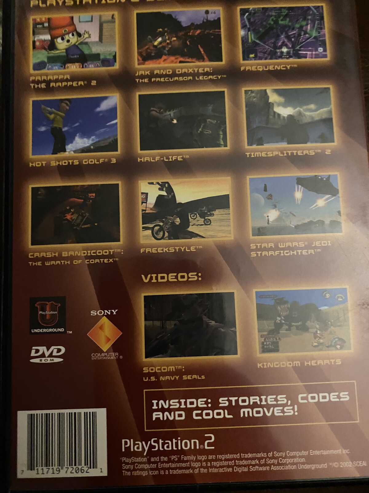 PlayStation 2 Underground Jampack: Summer & Winter Of 2002 711719720621 ...