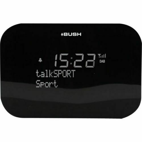 Bush Big Display DAB Alarm Clock Radio - Black for sale online | eBay