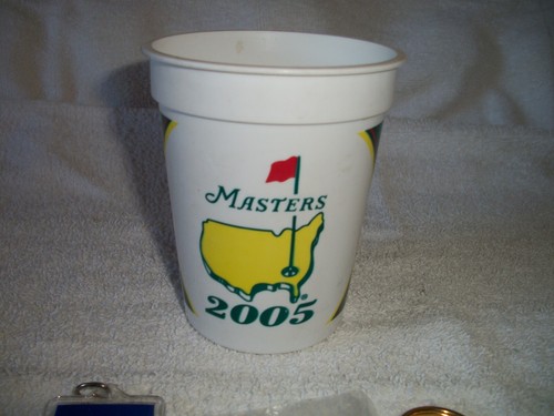 VINTAGE MASTERS 2005 GOLF LOGO PLASTIC DRINKING CUP - | eBay