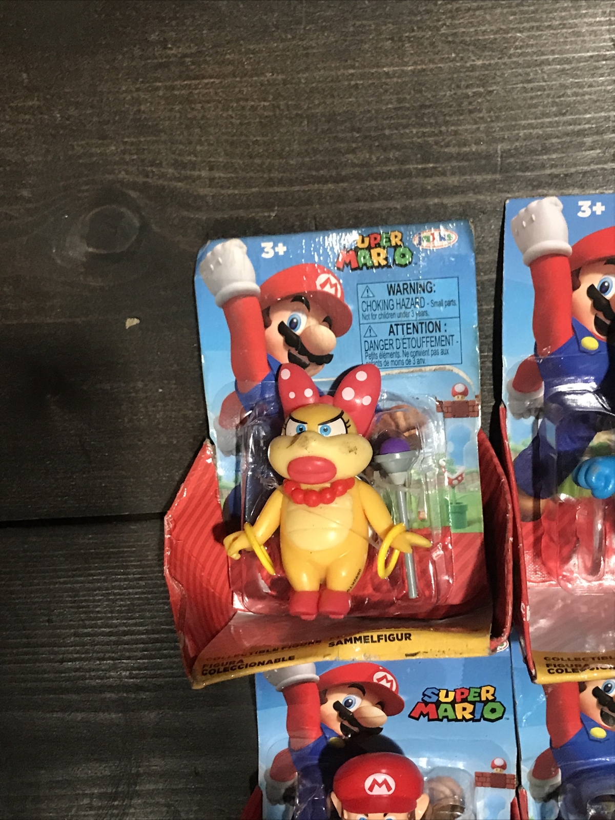 Lot Of 4 Nintendo Super Mario Bros Jakks Toy Action Figures - Damaged ...