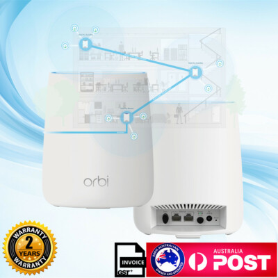 Netgear Orbi RBK20 RBS20 RBR20 AC2200 Whole Home Mesh System Router ...