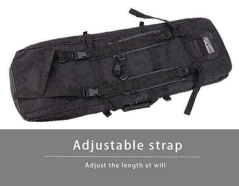 Mens Tactical Hunting Shooting Padded Carry Case Air Rifle Gun Slip Bag ...