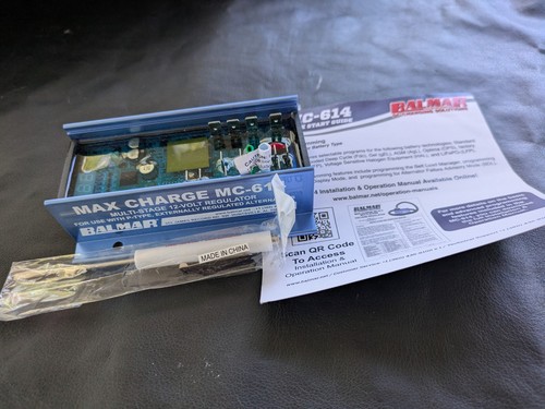 Balmar MAX Charge MC-614 Multi Stage 12 Volt P Type Marine Regulator ...