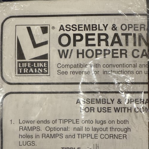 Life Like Operating Coal Tipple No.6 “Cabin Creek Coal Co” HO Scale ...