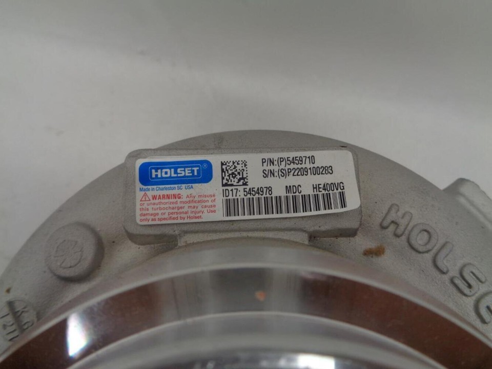 CUMMINS TURBOCHARGER KIT EPA17 AUTOMOTIVE 15 L ISX QSX 5459710 E1 | eBay