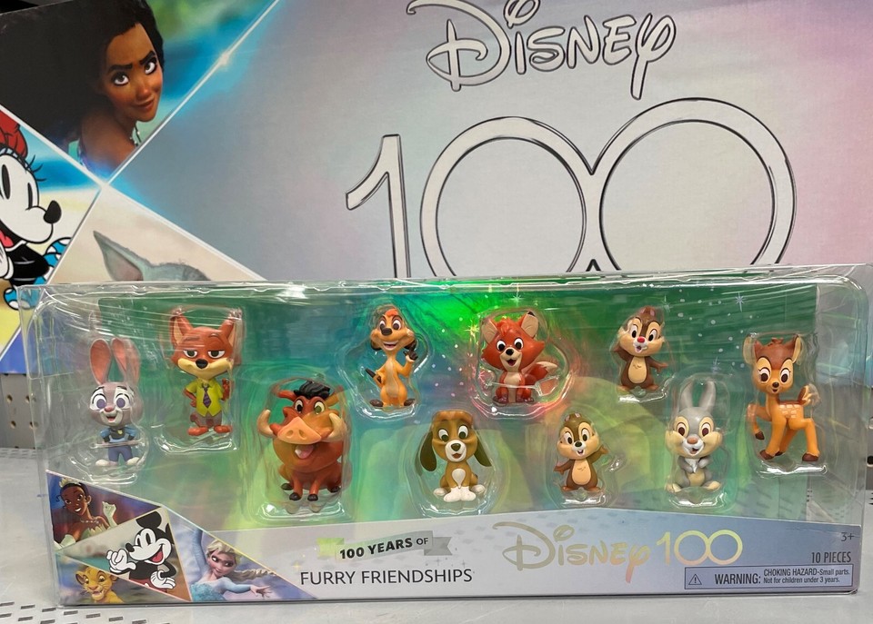D100 Disney 100 Years of Disney CELEBRATION FIGURE PACK 12 PACKS 100 ...