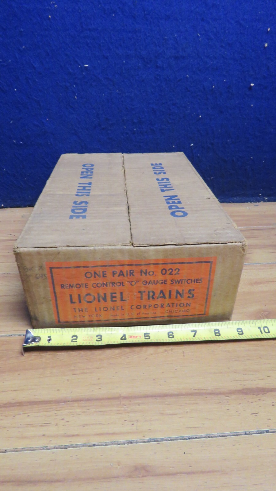 POSTWAR O LIONEL 022 REMOTE CONTROL SWITCHES OB CONTROLS NEED WIRE ...