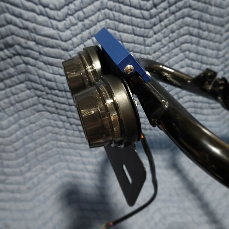 Honda Ruckus Tail Light Mount NPS50 Zoomer - CUT-LESS & ADJUSTABLE - 17 ...