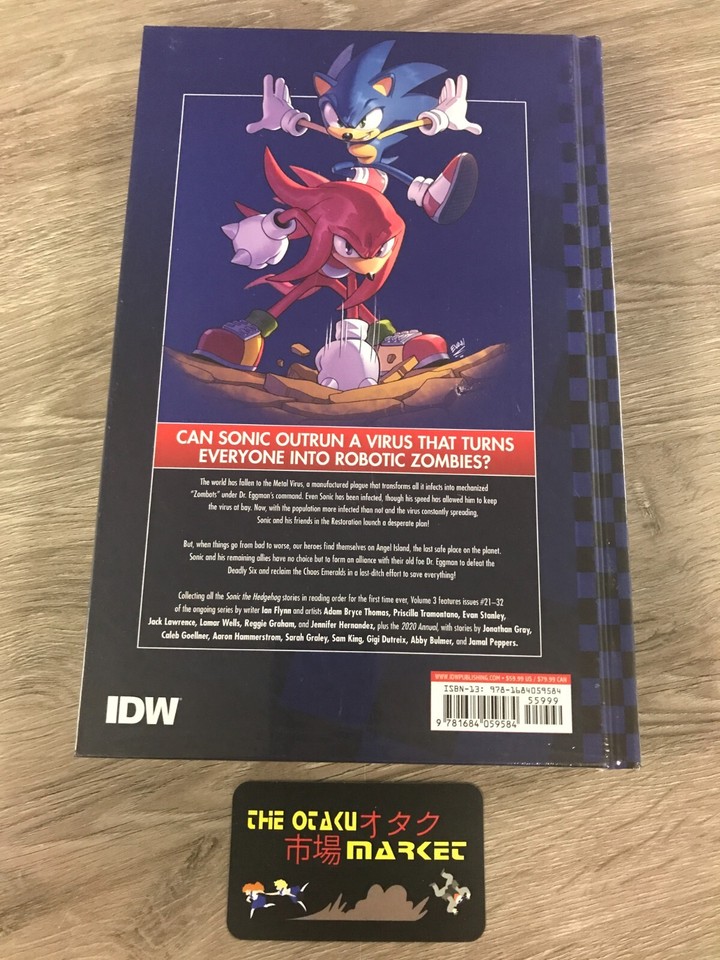 Sonic The Hedgehog : The IDW Collection vol. 3 / NEW HC comics from IDW ...
