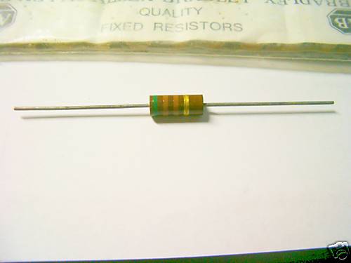 1 Allen Bradley Carbon Comp Resistor 510 ohm 1W 5% | eBay