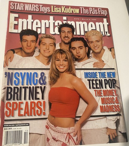 Entertainment Weekly Magazine March 5 1999 N' Sync Britney Spears NSYNC ...