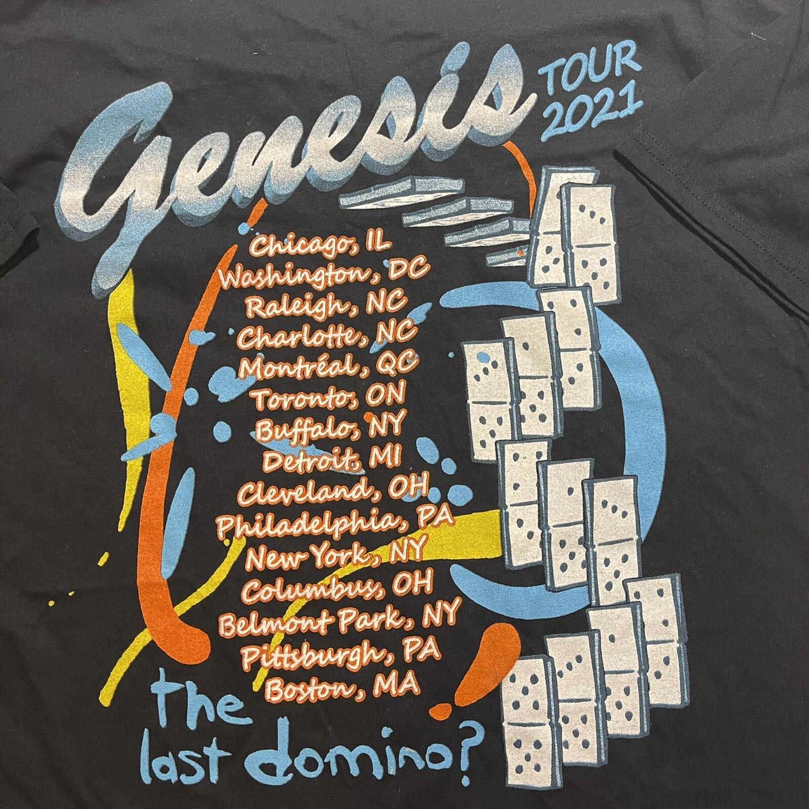2021 Official MSG Genesis Shirt Exclusive The Last Do… - Gem