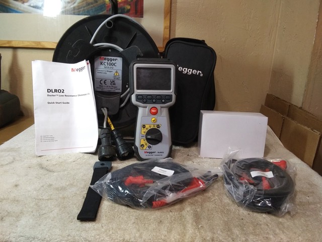 Megger DLRO2 - Handheld Ducter Low Resistance Ohmmeter for sale online ...