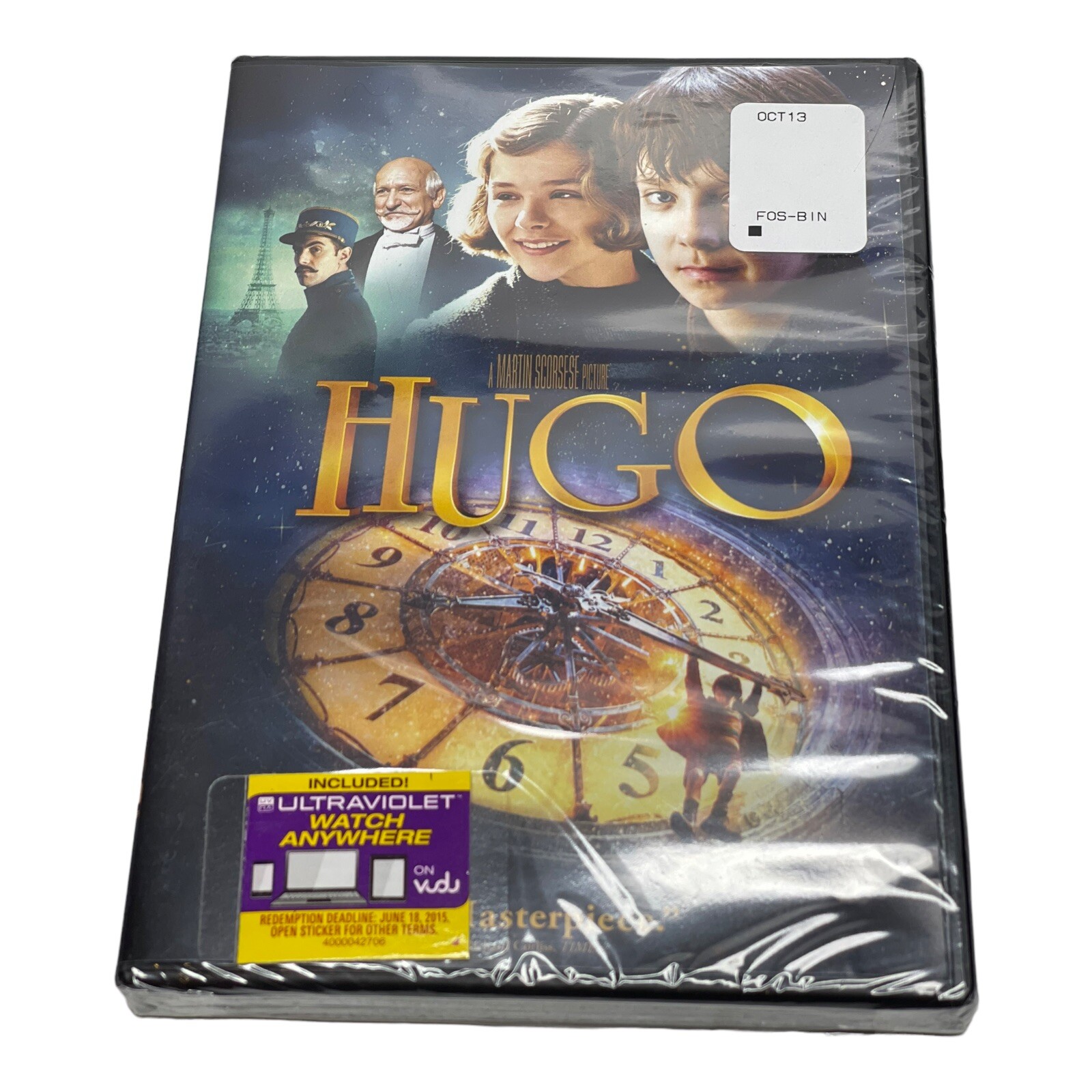 Hugo (dvd Movie Martin Scorsese 2011 Movie ASA Butterfield Chloe Grace ...