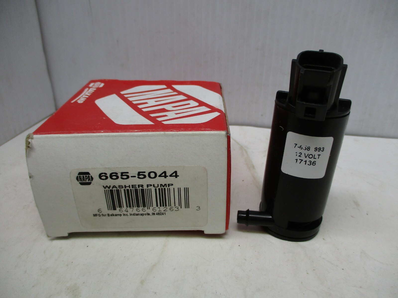 Windshield Washer Pump 665-5044 NAPA for sale online | eBay