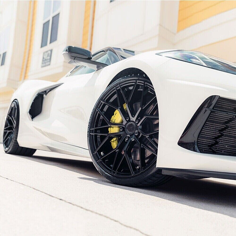 19/20" Avant Garde M520R Black 19x8.5 20x11 Wheels Rims Fits Chevy ...