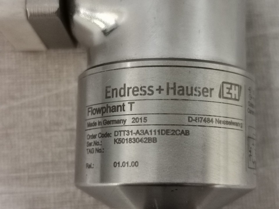 ENDRESS + HAUSER FLOWPHANT T DTT31-A3A111DE2CAB FLOW SWITCH | eBay