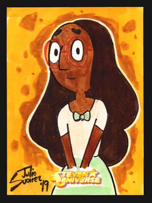 2019 Steven Universe Artist Sketch "Connie" Card by Julio Suarez ...