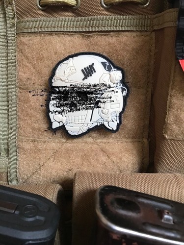 3D PVC tactical morale military airsoft biker patch "Operator skull" | eBay