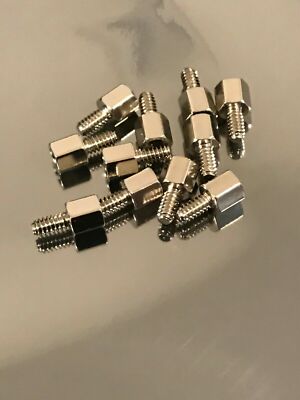 25 pcs 4-40 Hex Jackscrew Jack Screws D-Sub Video Card VGA DVI DB9 ...
