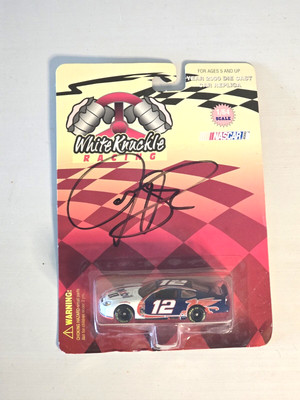 2OO0 WHITE KNUCKLE RACING # 12 JEREMY MAYFIELD SIGNED 1/64 SCALE WOW ...