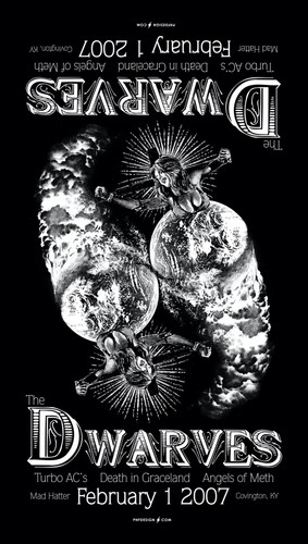 The Dwarves January 2007 Limited Edition Gig Poster | eBay
