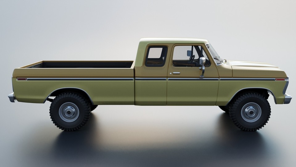 1974 F250 Super Cab Model Kit - 1/24 - 3D Printed | eBay
