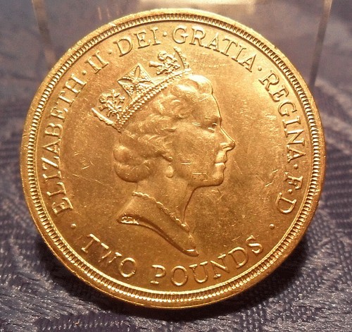 1995 Dove of Peace Two Pound Coin ~ WWII 50th Anniversary ~ 1945-1995 ...