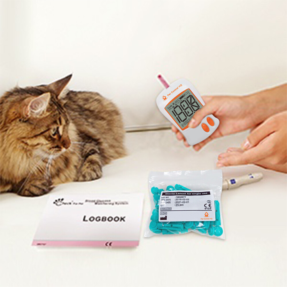 Blood glucose meter monitor dog cat glucometer dogs diabetes sugar ...