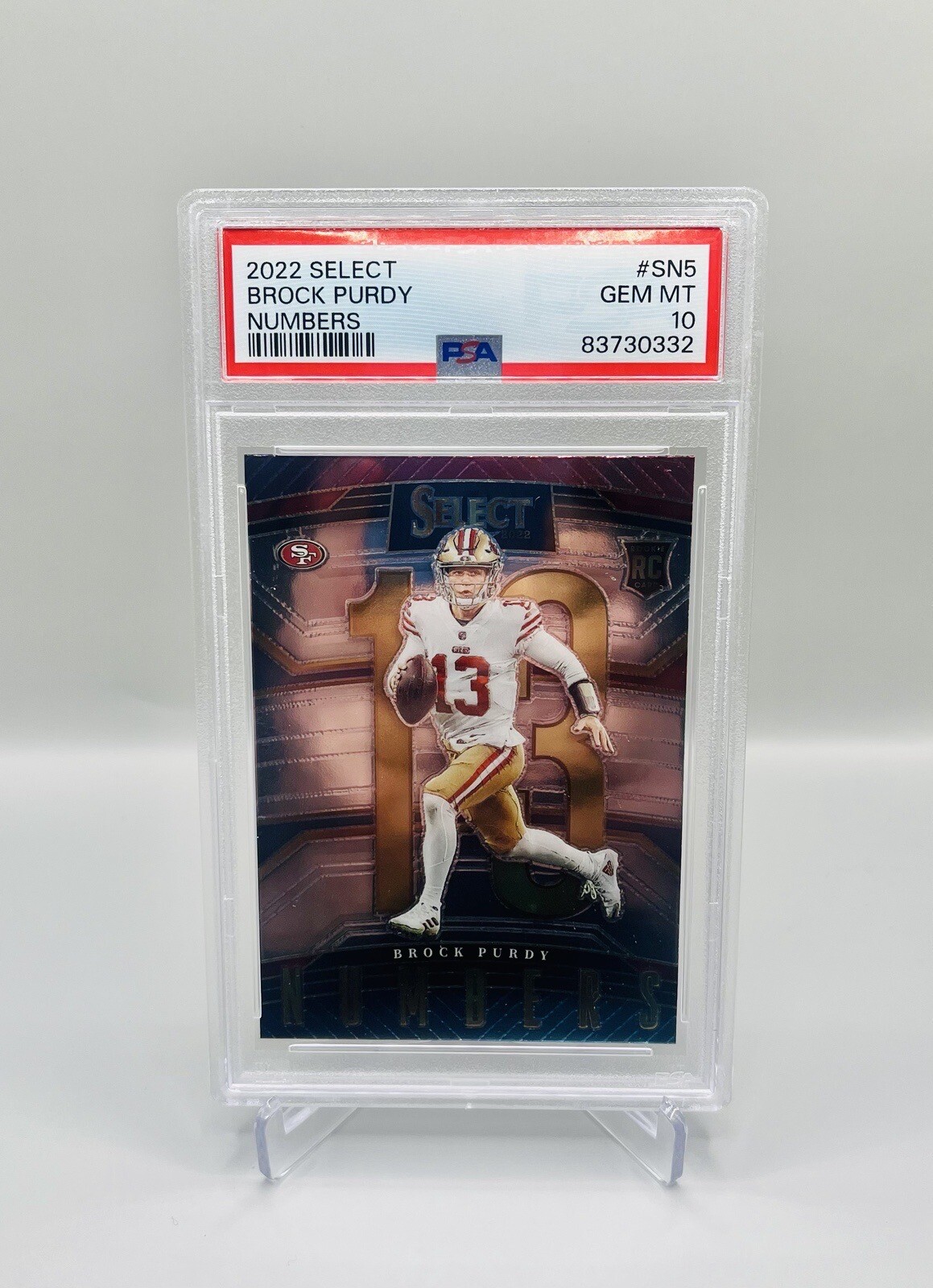 2022 Panini Select #SN5 Brock Purdy - RC Numbers - PSA 10 | eBay