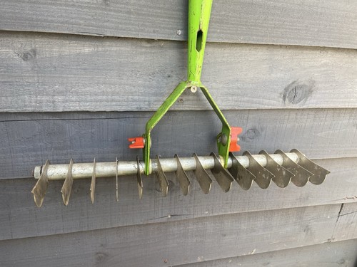 Vintage Wolf Tool Lawn Rake / Scarifier 45cm Wide | eBay UK