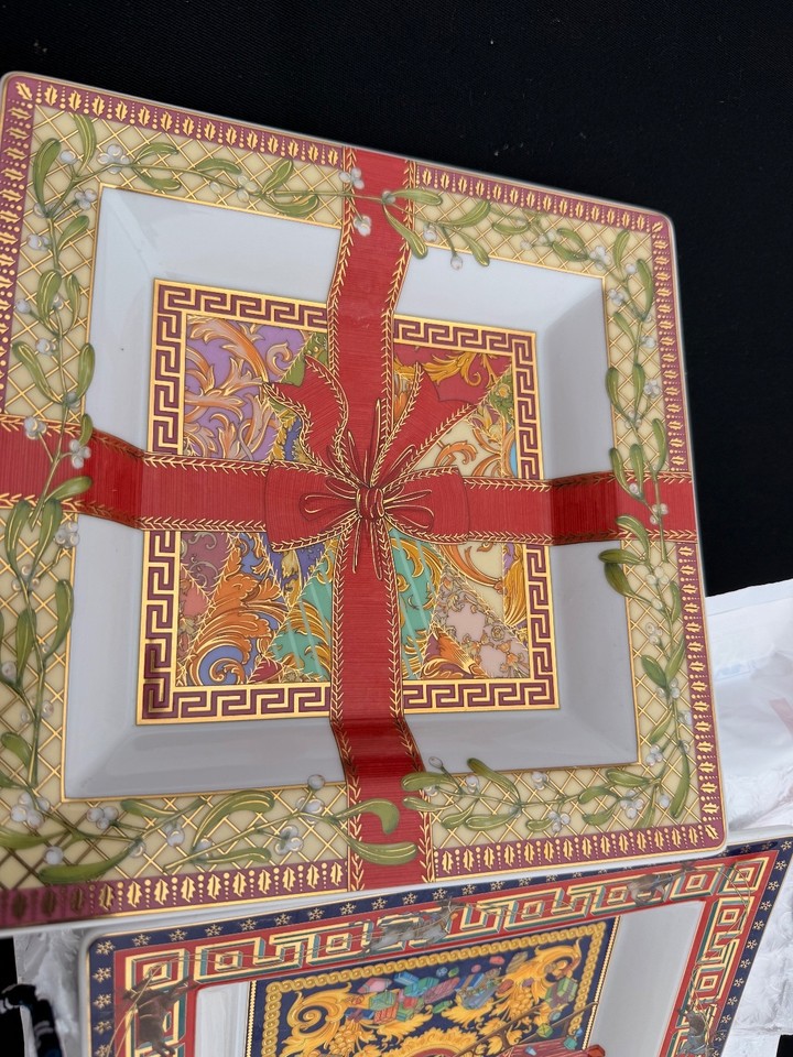 Versace Tray Ash tray candy fruit Plate MAGIC Limited Rosenthal | eBay