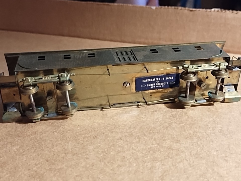 Takara Int'l Brass HO-Scale Baggage Car - Undecorated - | eBay