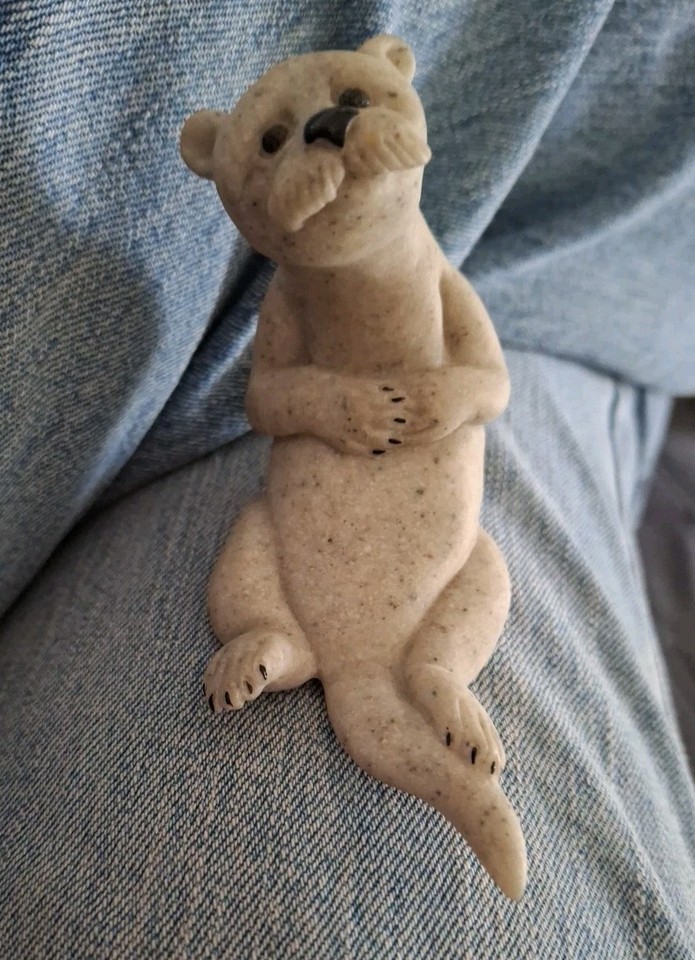 Quarry Critters OPRAH OTTER by Second Nature Design 2000 Animals Rare ...