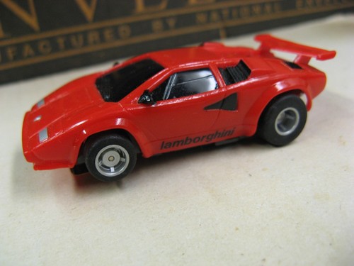 Tyco Vintage HO 1980 – 1990 Red Lamborghini Countach B | eBay
