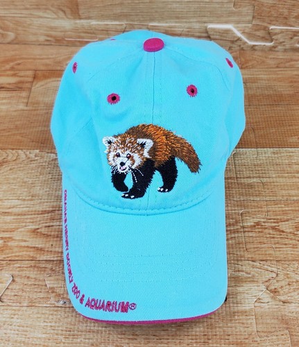 Red Panda Omahas Henry Doorly Zoo Baseball Hat Blue Pink Strapback ...