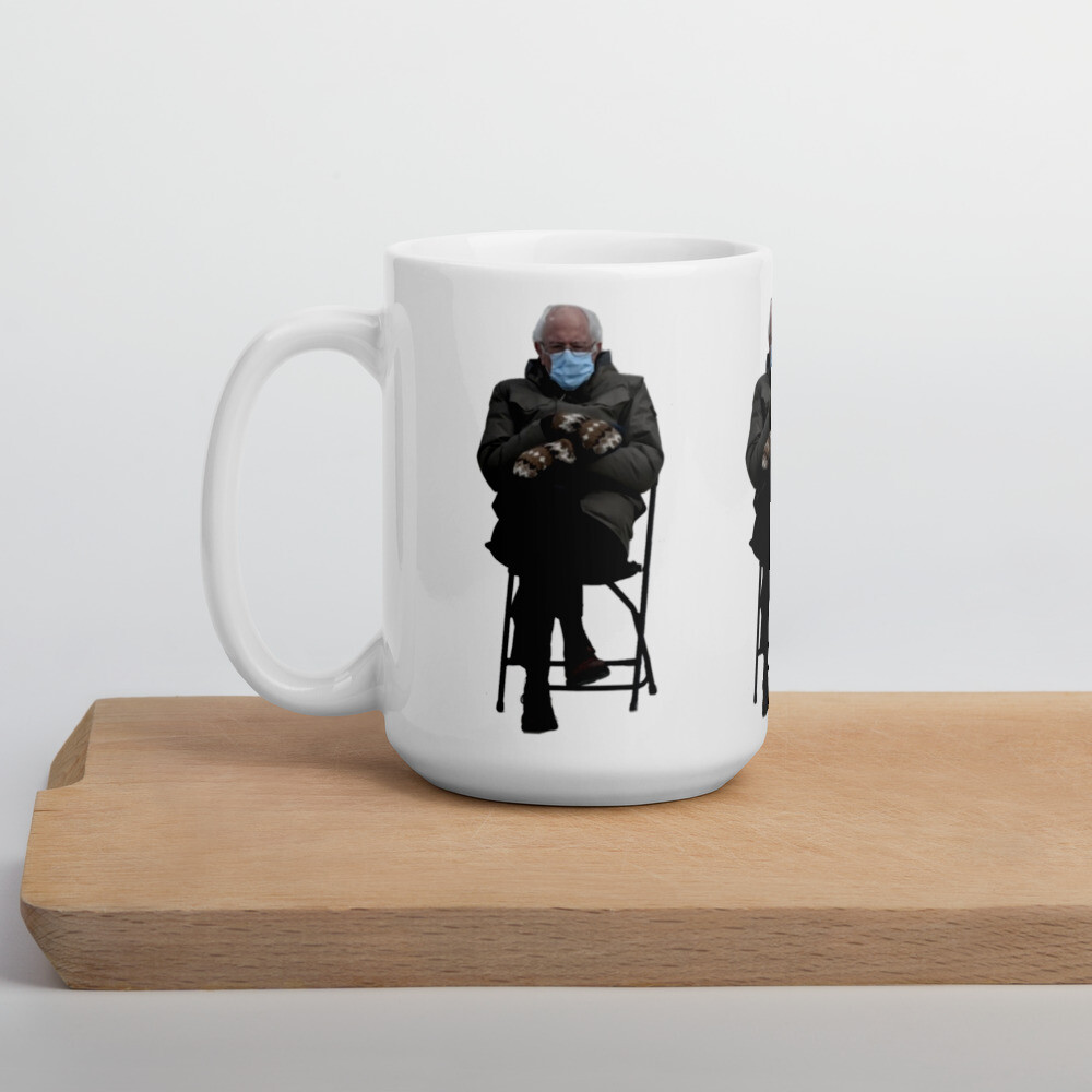 Bernie Sanders Mittens Mug - Bernie Sanders Coffee Cup - - Bernie ...