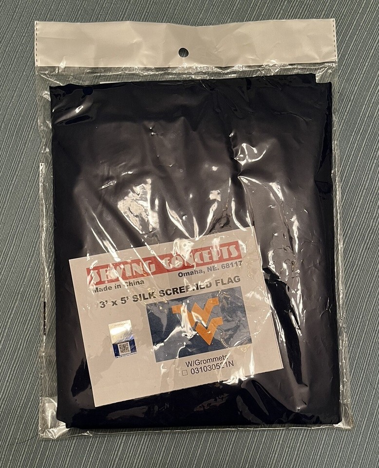 NEW West Virginia University Mountaineers Flag WVU Gold Blue Flying WV ...