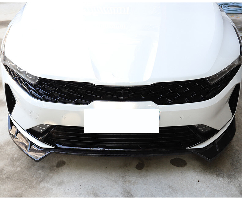 FOR KIA K5 2021-2023 GT-Line Carbon Fiber Front Bumper Lip Kit Spoiler ...