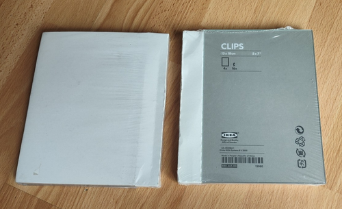 IKEA CLIPS Borderless Glass Picture Frame 4 Pack - 5x7 in - Lot of 2 ...