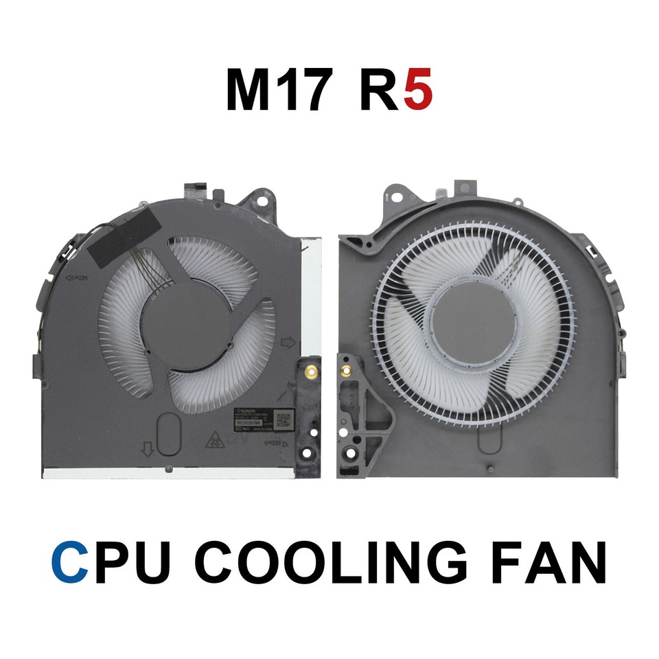 1 Pair OEM CPU + GPU Cooling Fan For DELL Alienware M15 M17 R3 R4 R5 R6 ...