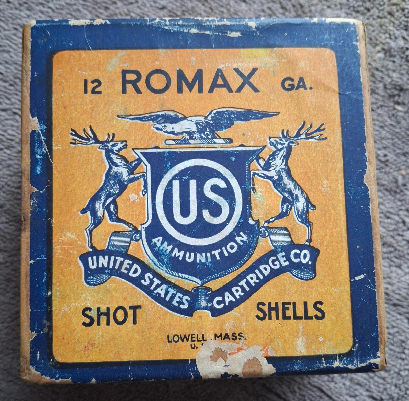 US Cartridge Romax 12 Ga Shot Gun Shell Ammo Box Winchester Peters ...