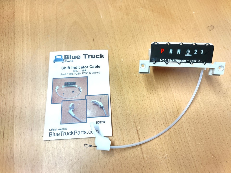 1987-1991 Ford F150 F250 F350 Bronco E4OD Automatic Shift Indicator ...