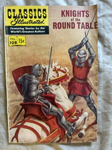 VINTAGE LOT of 9 Classics Illustrated Comic Books [1952-1970] Treasure ...