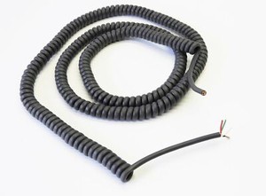 Whitney Retractable Coil Cable 4-Conductor Coiled Type SO Power Cord ...