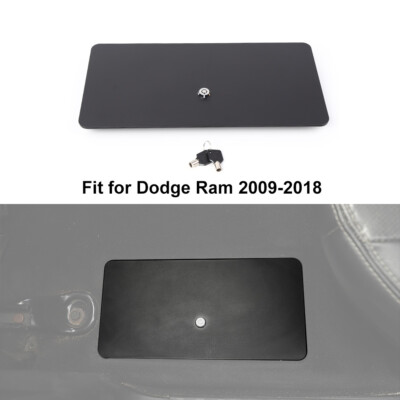 Under Seat Rear Storage Safe Locking Security Valued Box For Dodge Ram ...