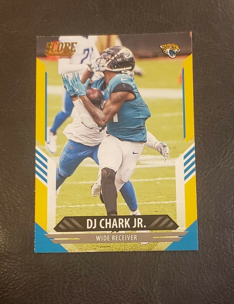DJ Chark Jr. 2021 Panini Score Yellow Parallel Card #175 | eBay