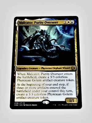 MTG Card Foil - Malcator, Purity Overseer - R - Phyrexia: All Will Be ...