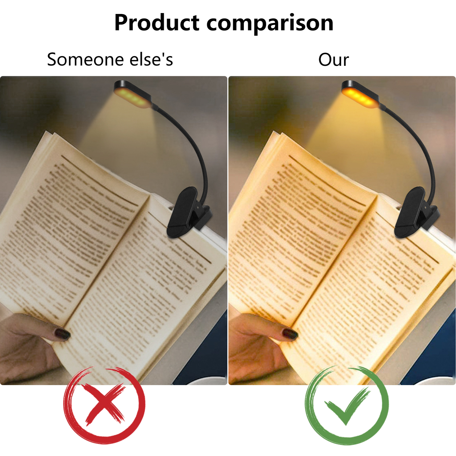 Led Night Lamp Color Temperature Adjustable Illumination Students Led ...